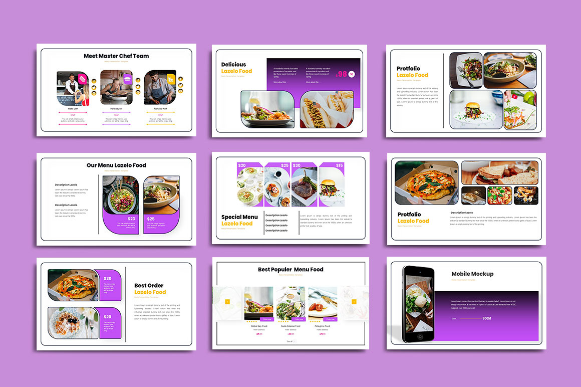 Lazelo Powerpoint by Sofian on Dribbble