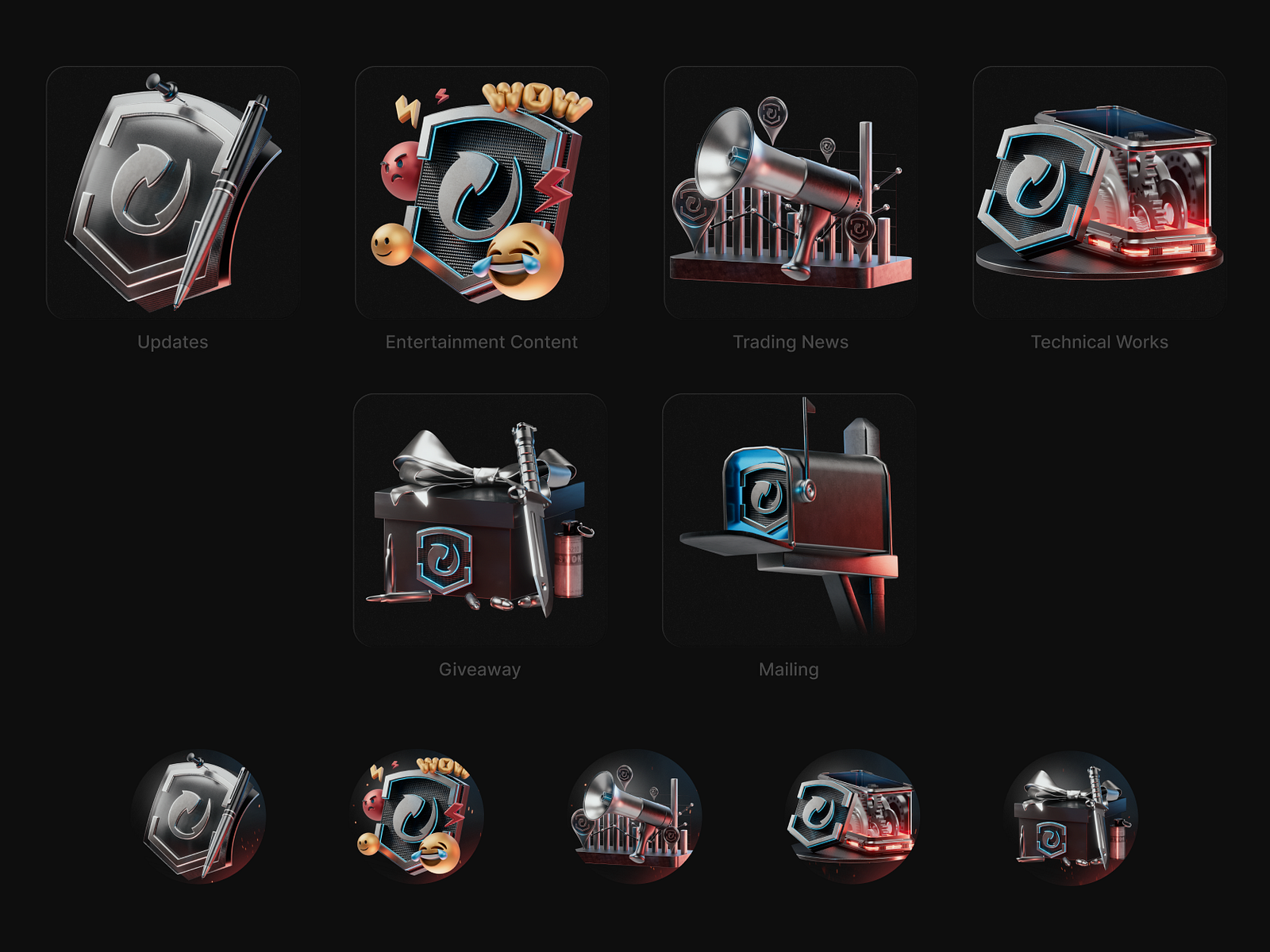 3D Icon Market CSGO \ CS2 by Desire Studio on Dribbble