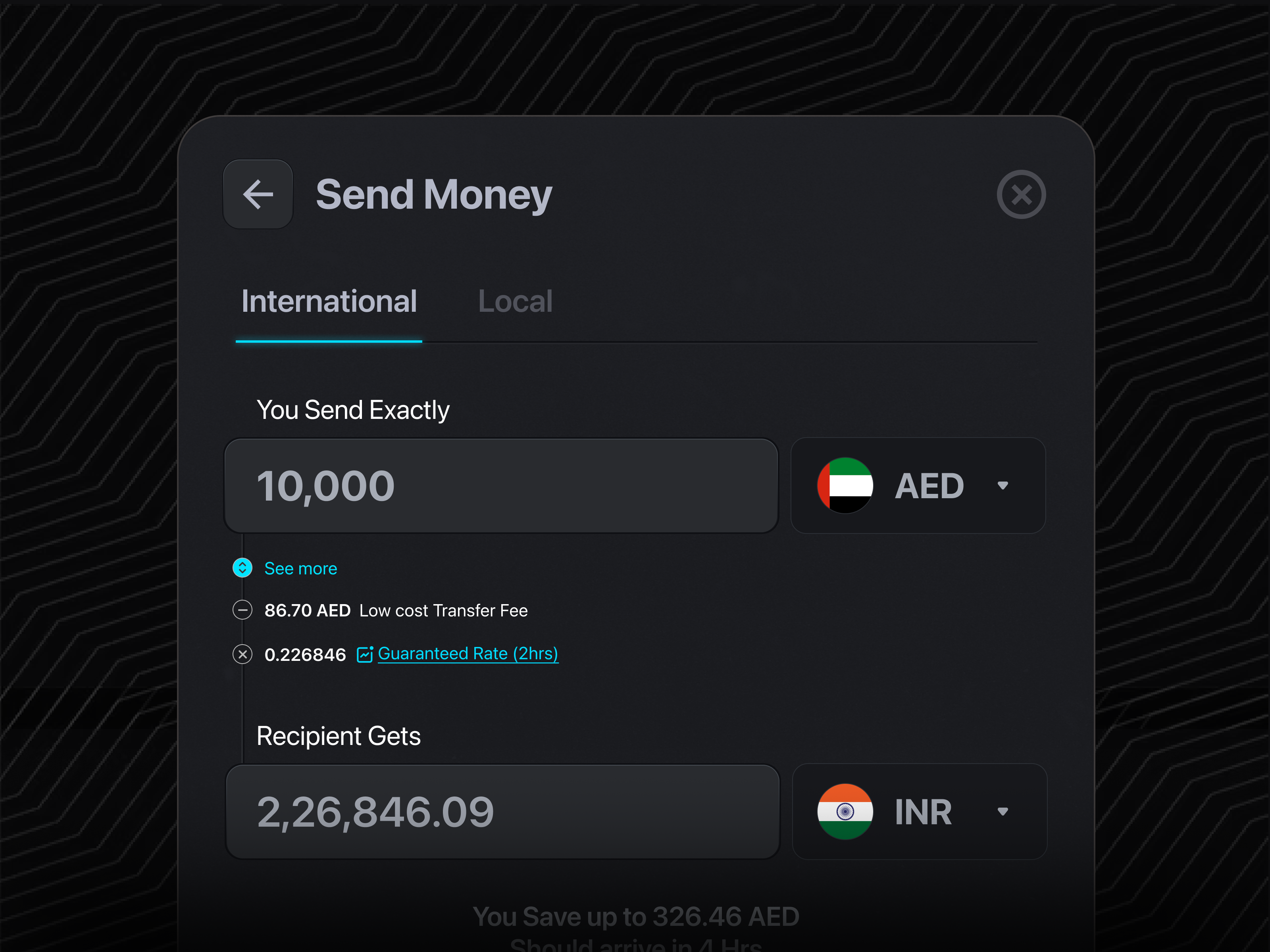 Remittance App designs, themes, templates and downloadable graphic ...