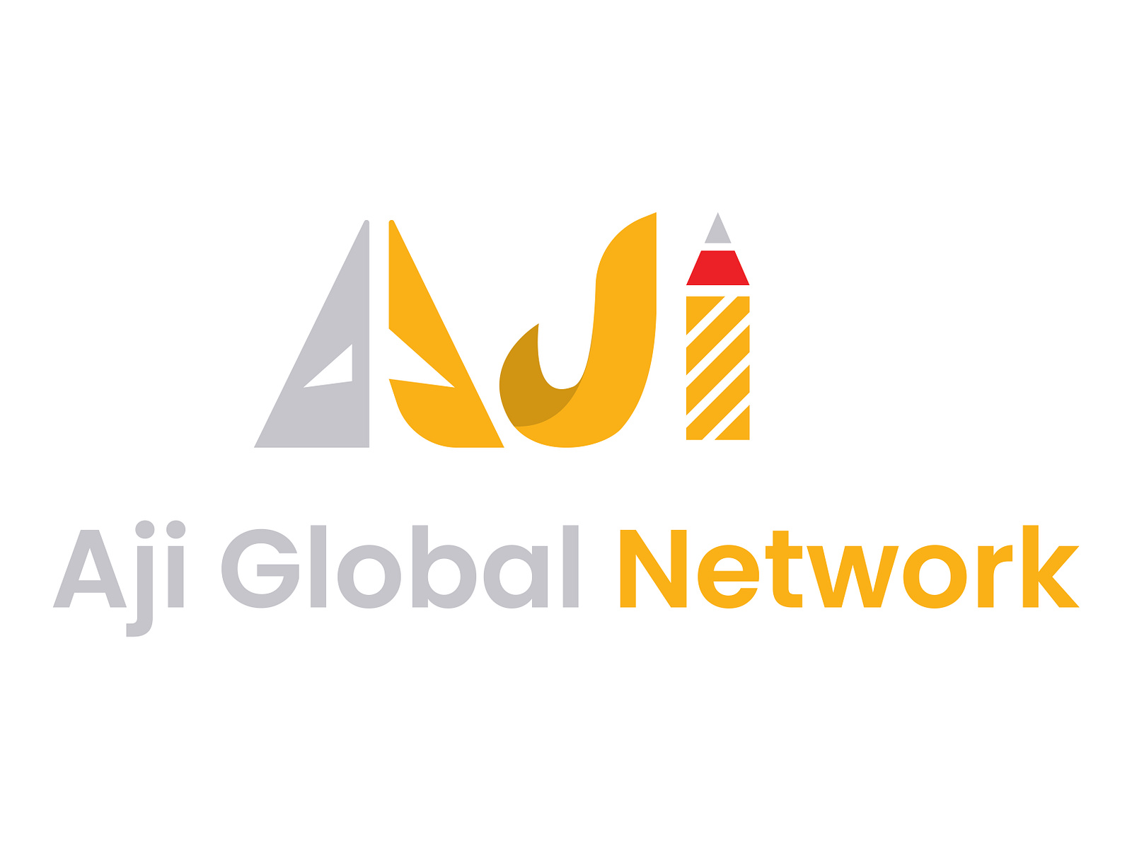 AJI Global Network Logo Design by Mohammad Harun | Logo Designer on ...