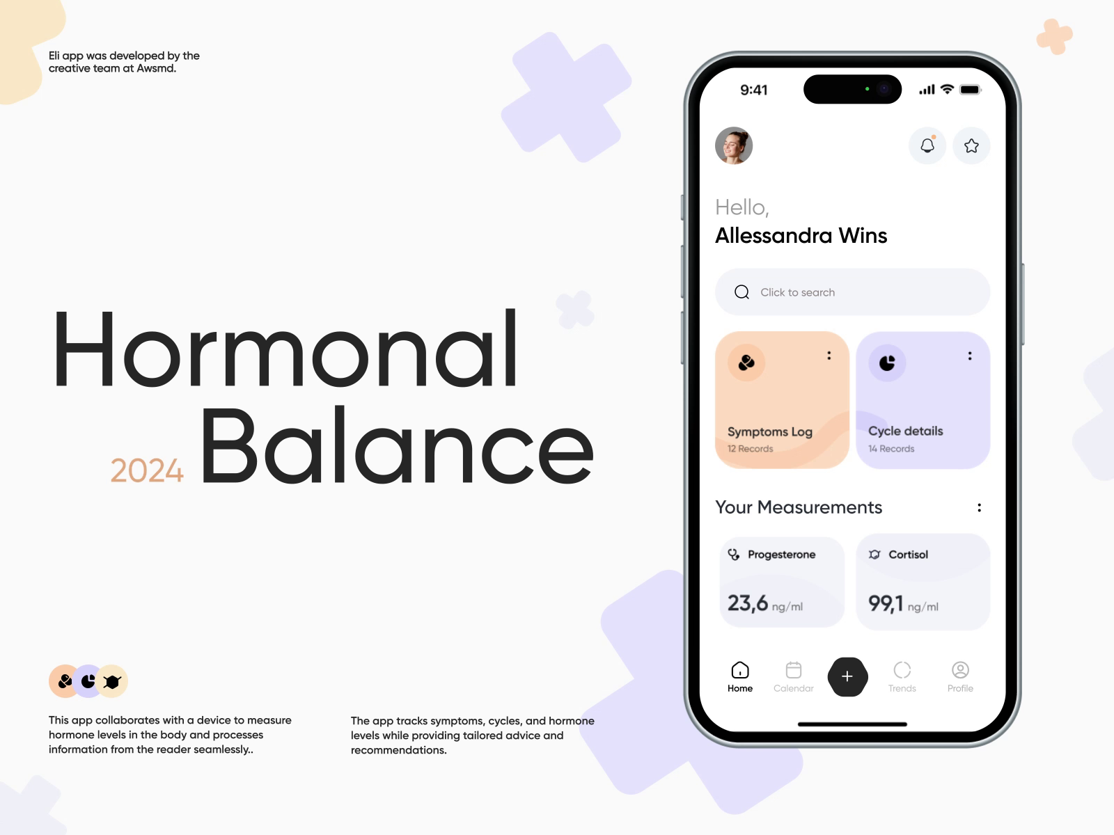 Eli - Ovulation Calculator App by Sam Halpert for Awsmd on Dribbble Eli - Ovulation Calculator App by Sam Halpert for Awsmd on Dribbble