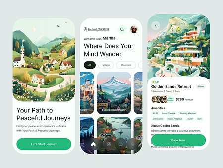 Mobile App UI designs, themes, templates and downloadable graphic ...