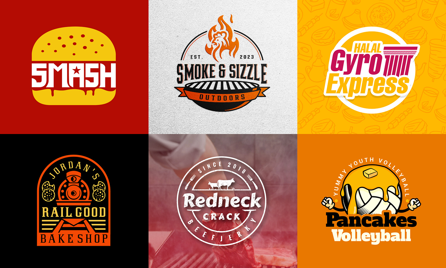 Food Business & Restaurant logo design by Sidra Azeem on Dribbble