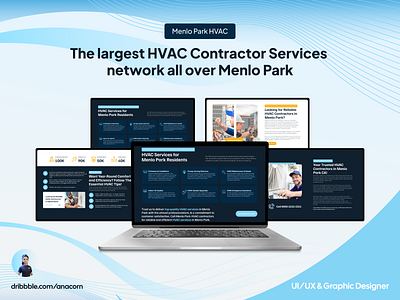 Menlo Park Website UI/UX Design 🦄 by Anam Iftikhar 🦄 on Dribbble