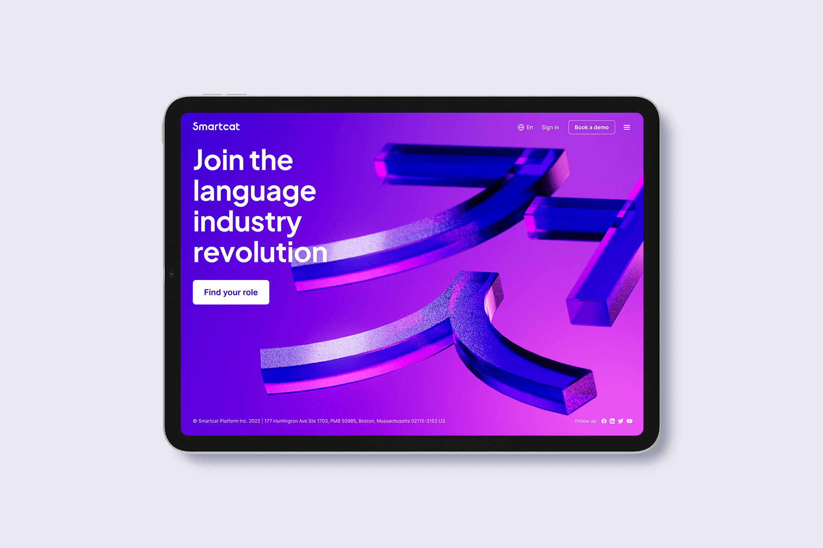 Smartcat website by Ilya Sizov on Dribbble