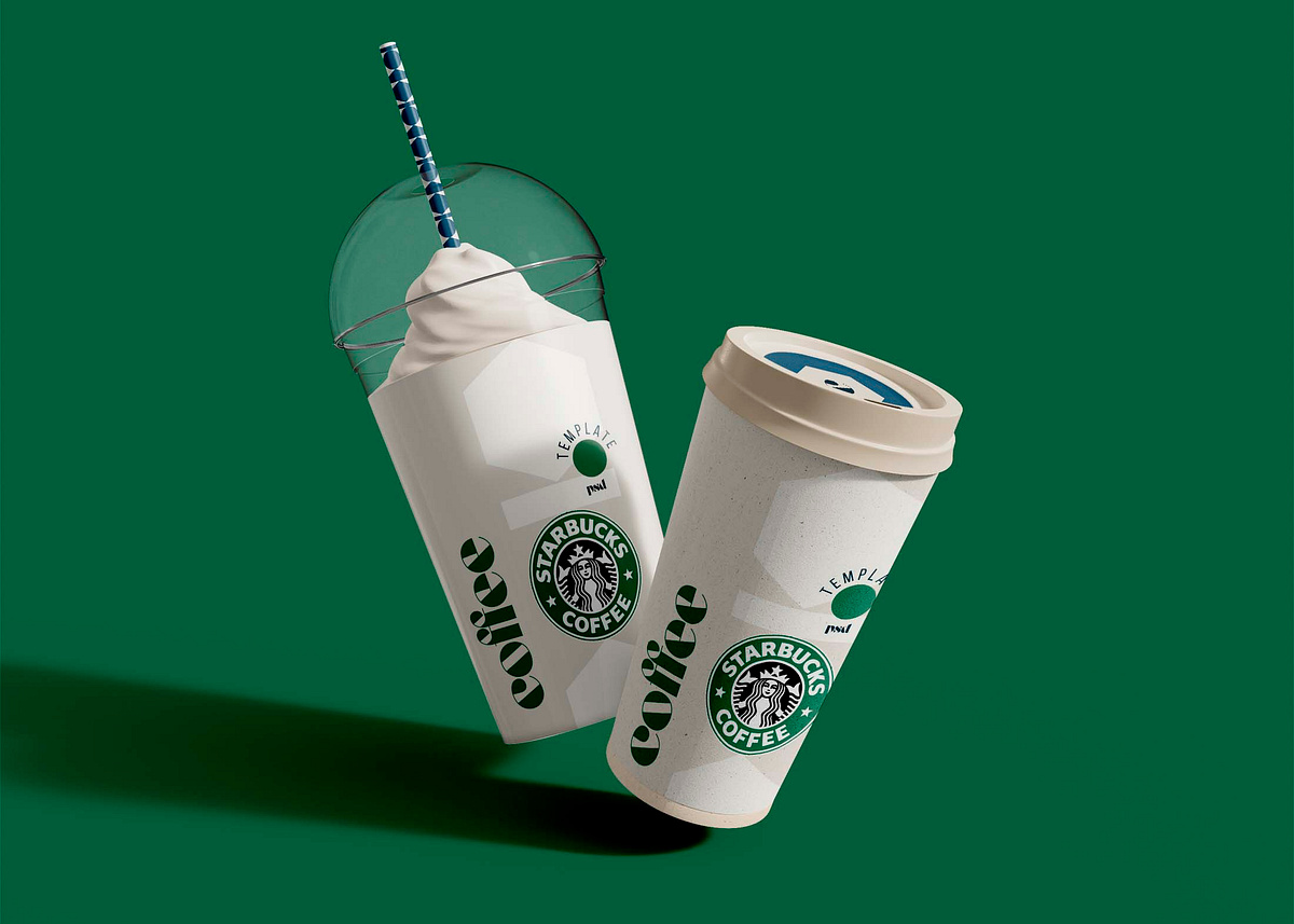 Starbuck Coffee Mockup by Amrutha S on Dribbble