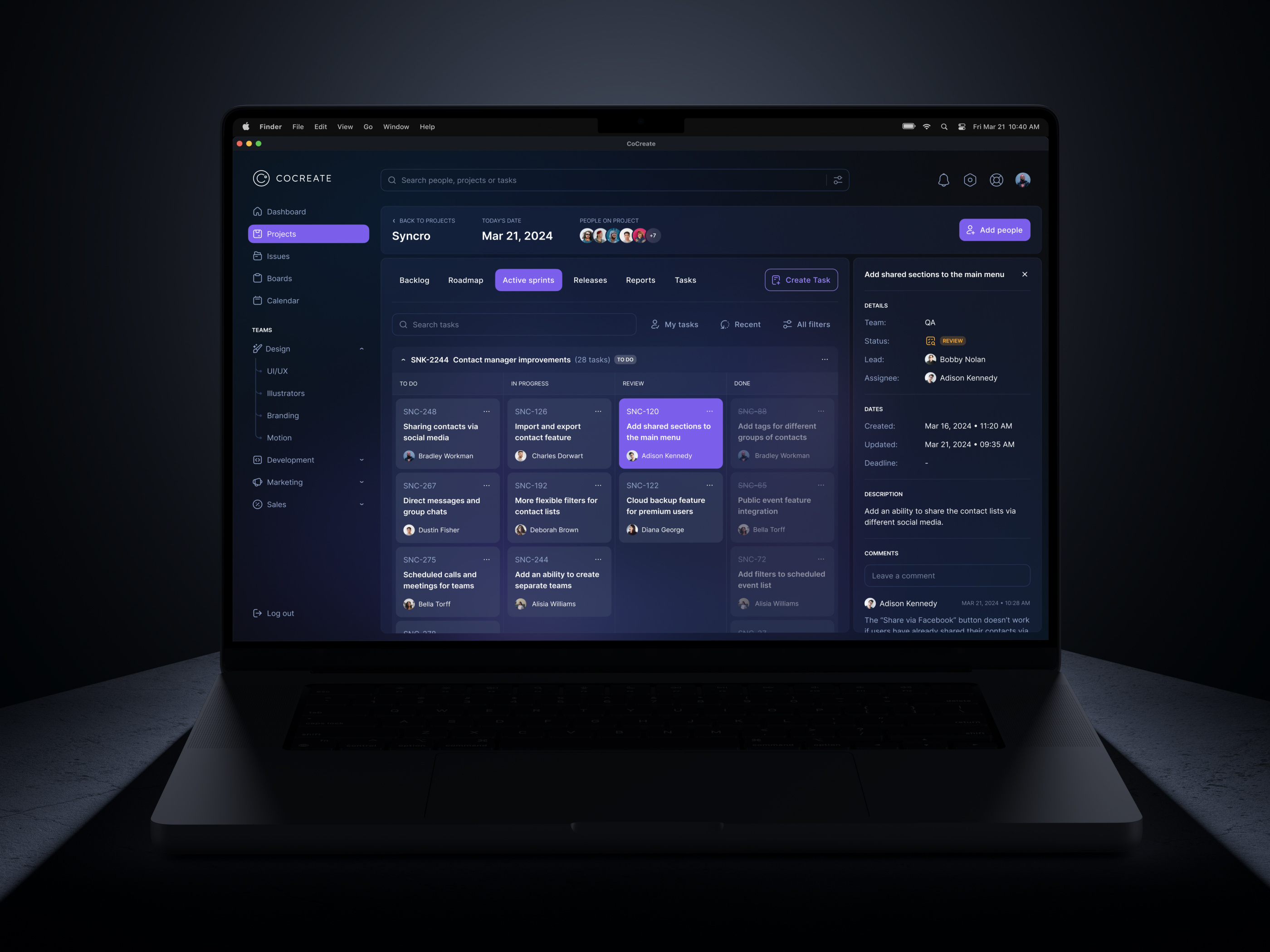 Team Management UI Design Concept by Shakuro on Dribbble