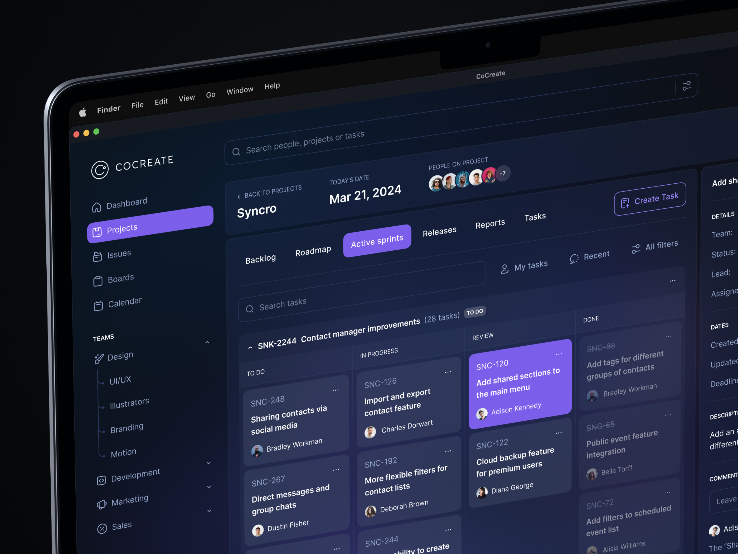 Team Management UI Design Concept by Shakuro on Dribbble