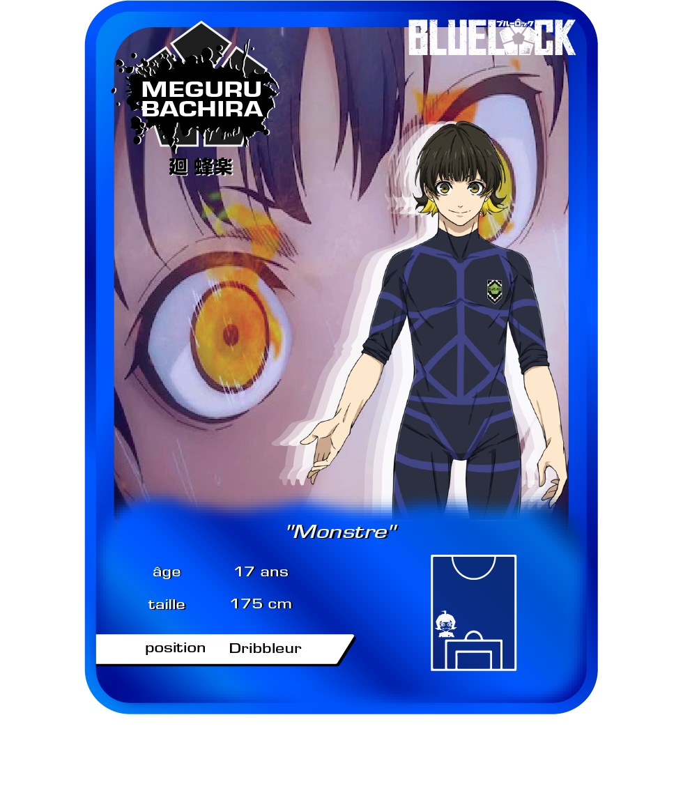 Blue Lock: Elite Striker Trading Cards by César Ortiz on Dribbble