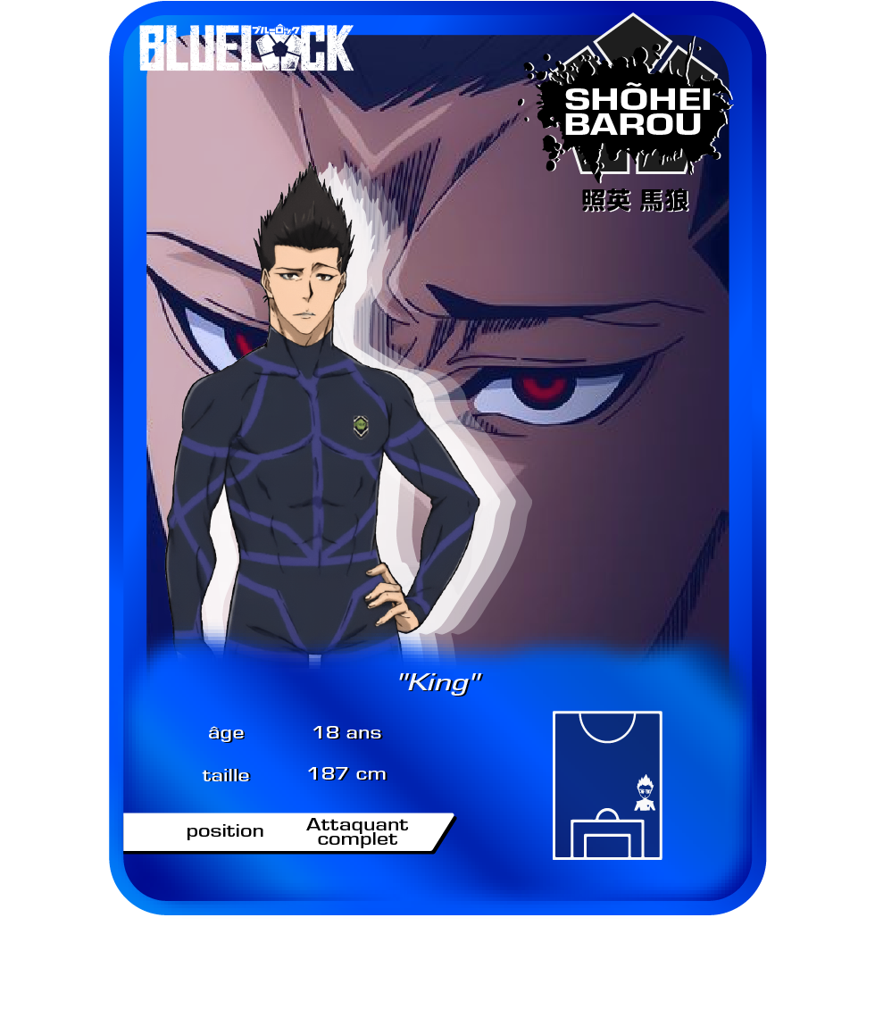 Blue Lock: Elite Striker Trading Cards by César Ortiz on Dribbble