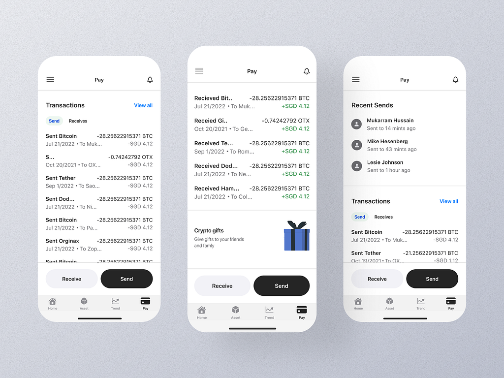 Pay Mobile App Ui By Ui Ants On Dribbble