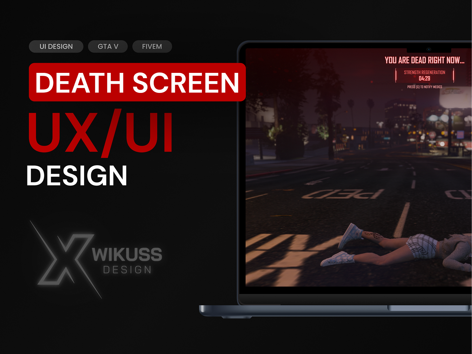 Fivem/GTA V Death Screen by xWikuss on Dribbble Fivem/GTA V Death Screen by xWikuss on Dribbble