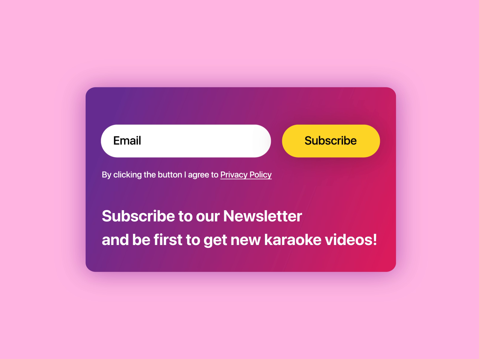 Daily UI 026 - Subscribe animation by Natalia Spivak on Dribbble
