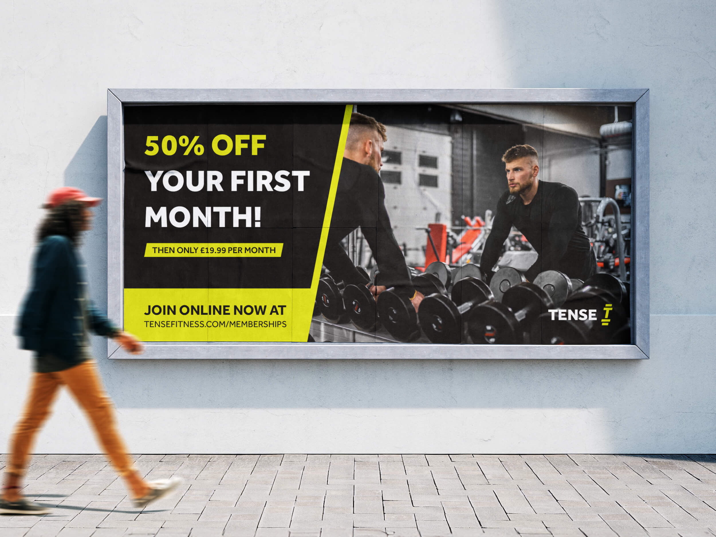 Tense Fitness - Logo & Visual Identity Design by Josh Conboy on Dribbble