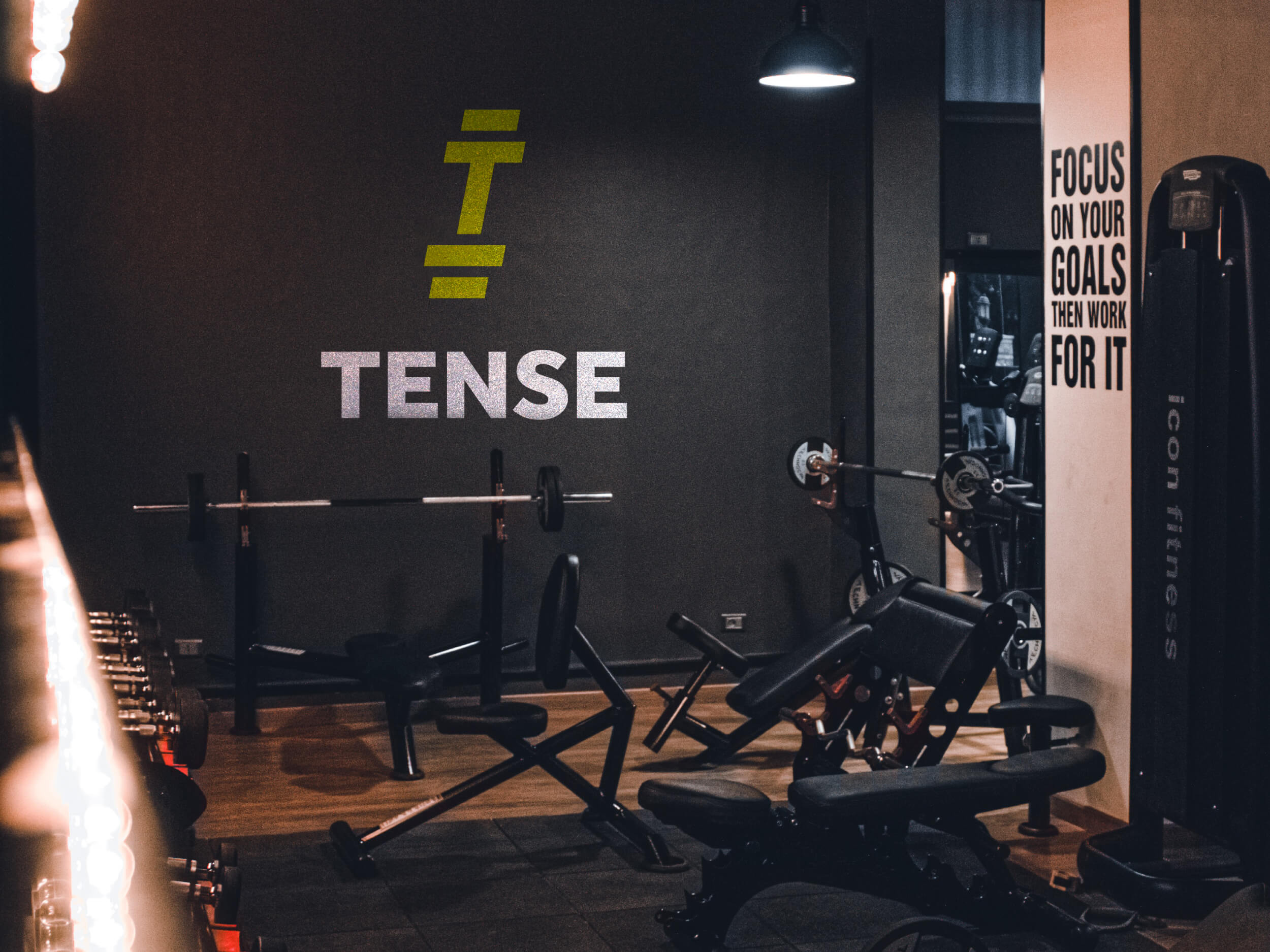 Tense Fitness - Logo & Visual Identity Design by Josh Conboy on Dribbble