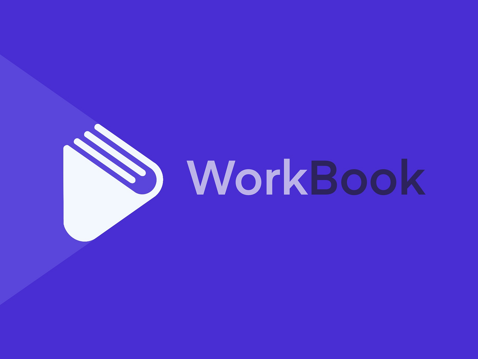 WorkBook Logo by Yuliia Halytska on Dribbble
