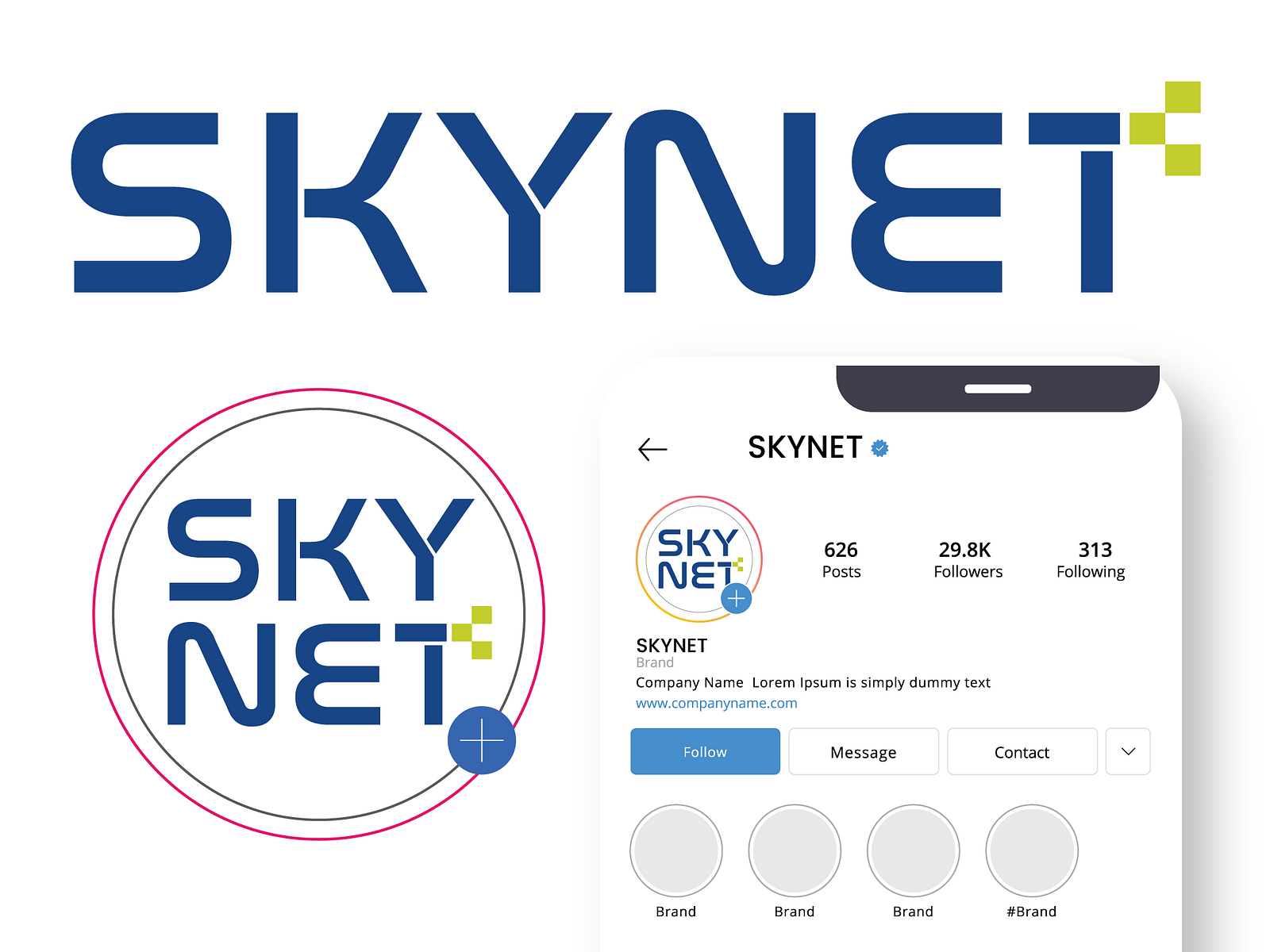 Logo Design For SKYNET. by Mohammad Saju on Dribbble