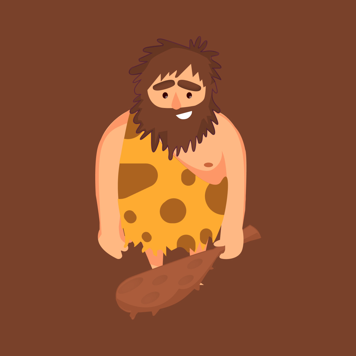 Ancient Man: Art by Shubham Gaurav on Dribbble
