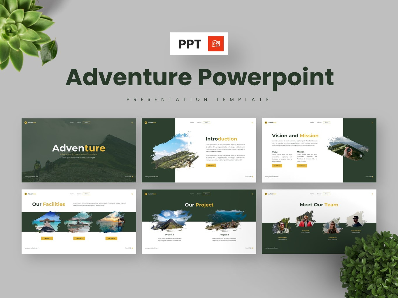Adventure - Adventure Powerpoint Templates by Deepslide Studio on Dribbble