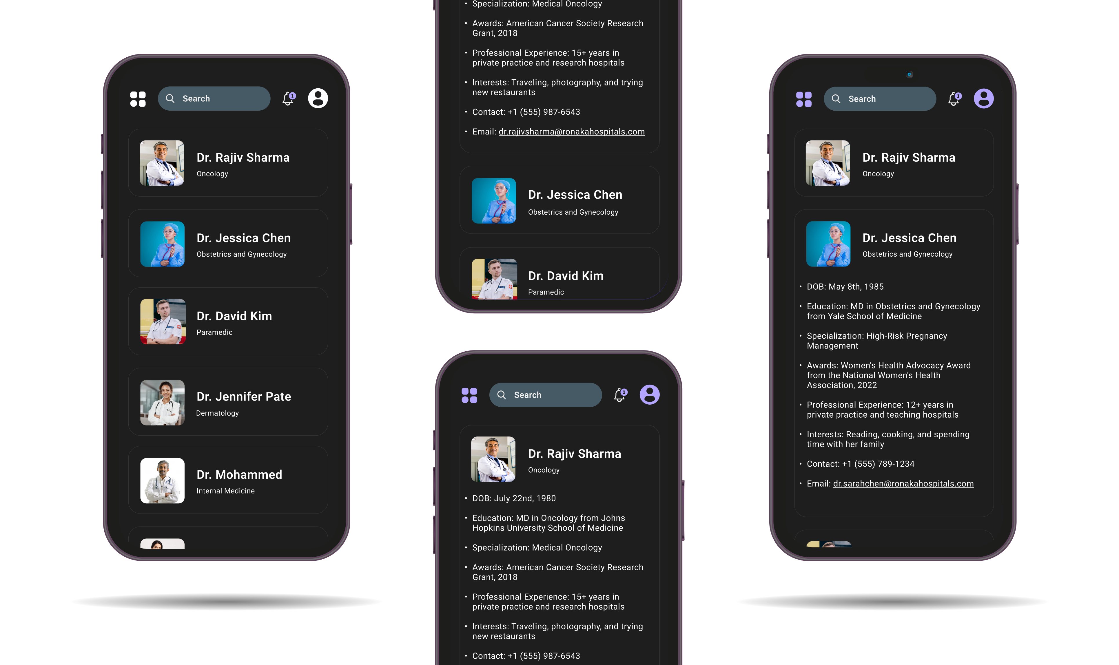 Hospital Management with MedAdmin app : A UI/UX Showcase by Rohan ...