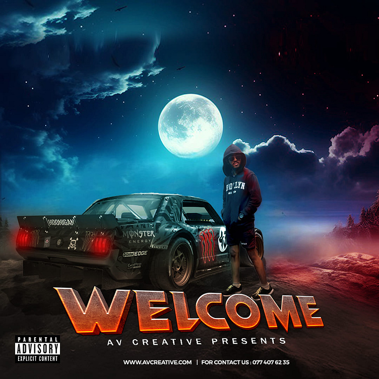 Mixtape Cover Design by Av Graphics on Dribbble