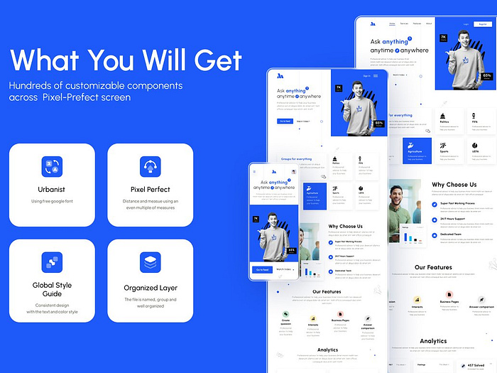 Community Landing Page designs, themes, templates and downloadable ...