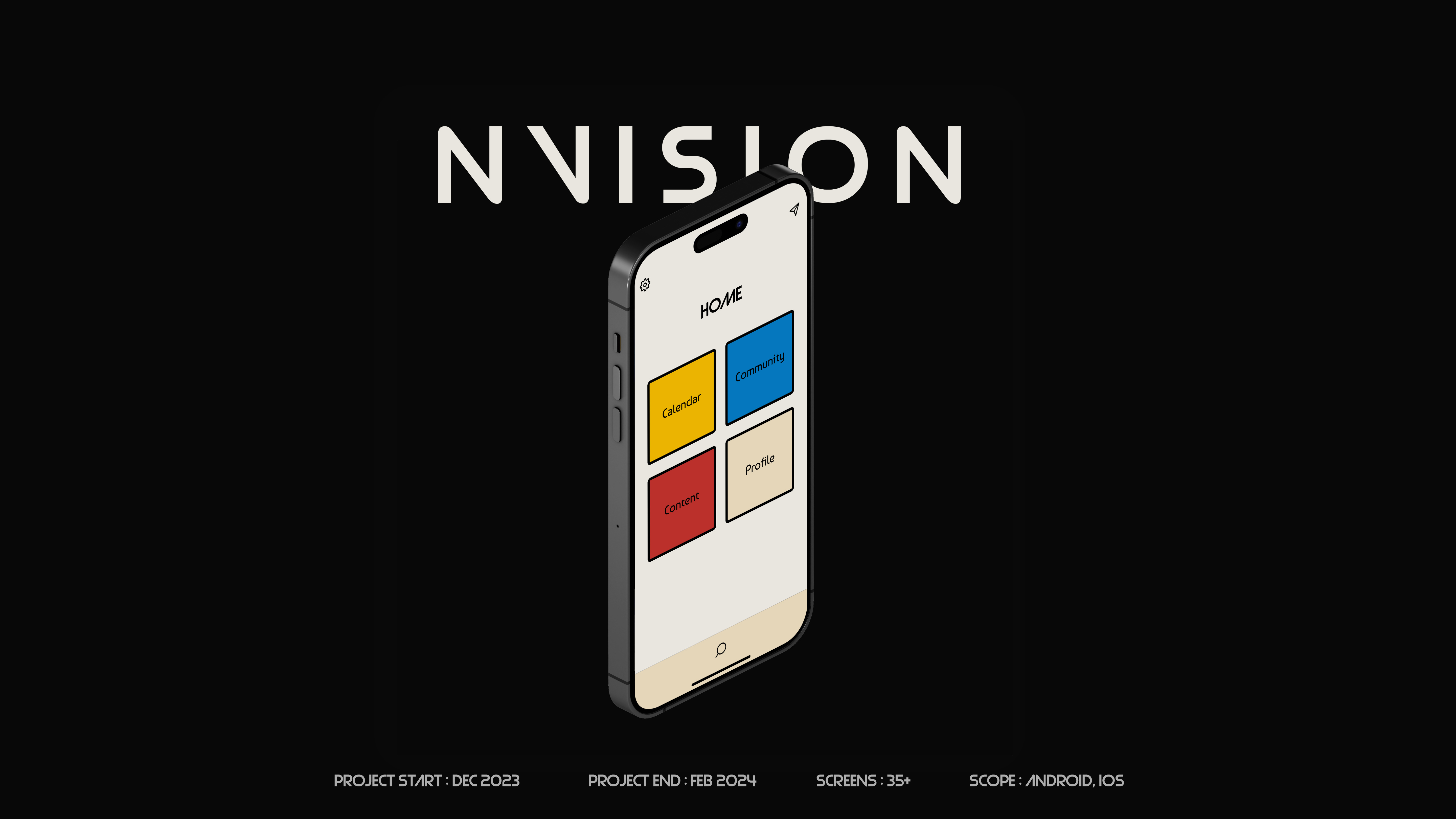 NVISION, Bauhaus App by Prasad on Dribbble