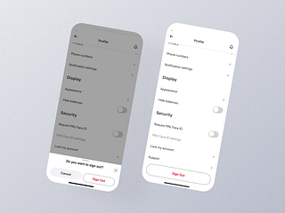 Browse thousands of Logout Popup images for design inspiration | Dribbble
