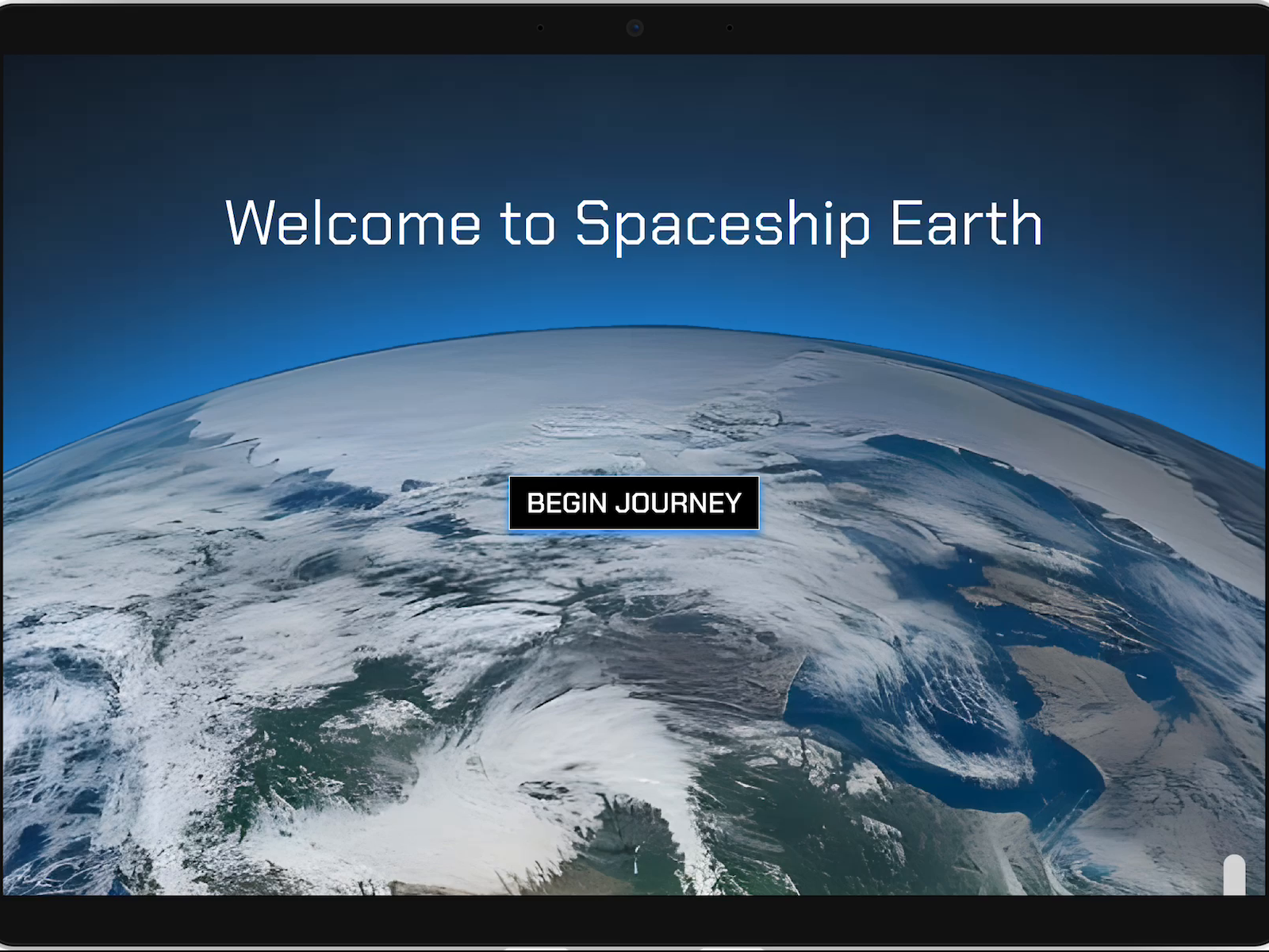 Scroll Interaction for a browser-based Sci-fi video game by Jon Sabutis ...