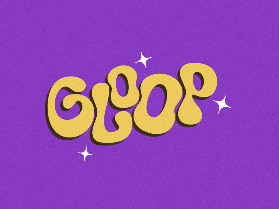Gloop Logo by Yuss Studio on Dribbble