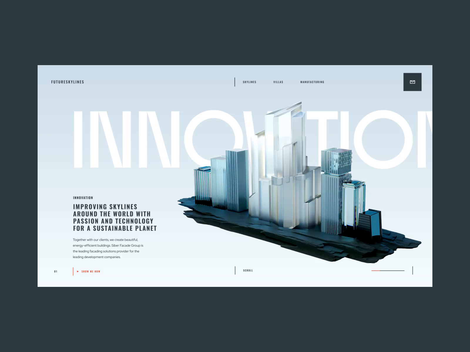 Futuristic Web Design - 3D Website Motion Graphics by The Digital Panda ...