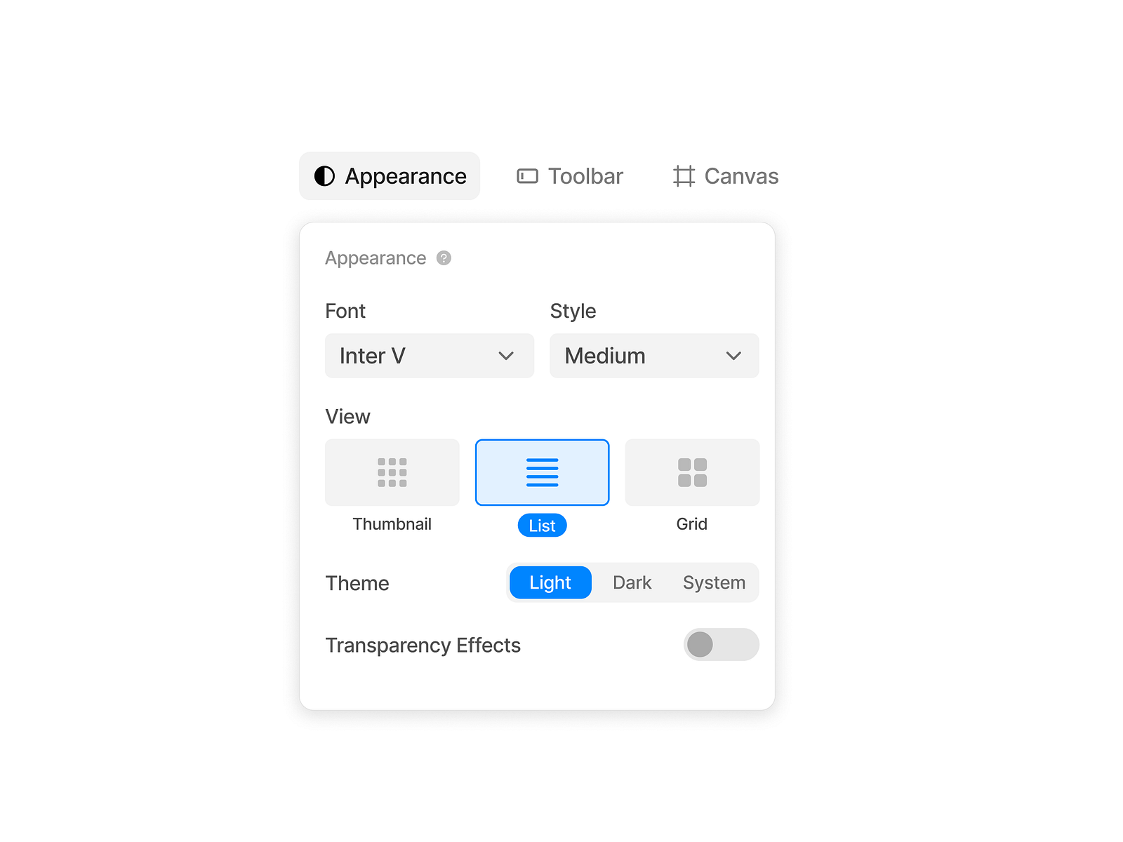 Appearance Dropdown by Xchyler Drenth on Dribbble Appearance Dropdown by Xchyler Drenth on Dribbble