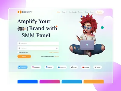 Smm Panel Design designs, themes, templates and downloadable graphic ...