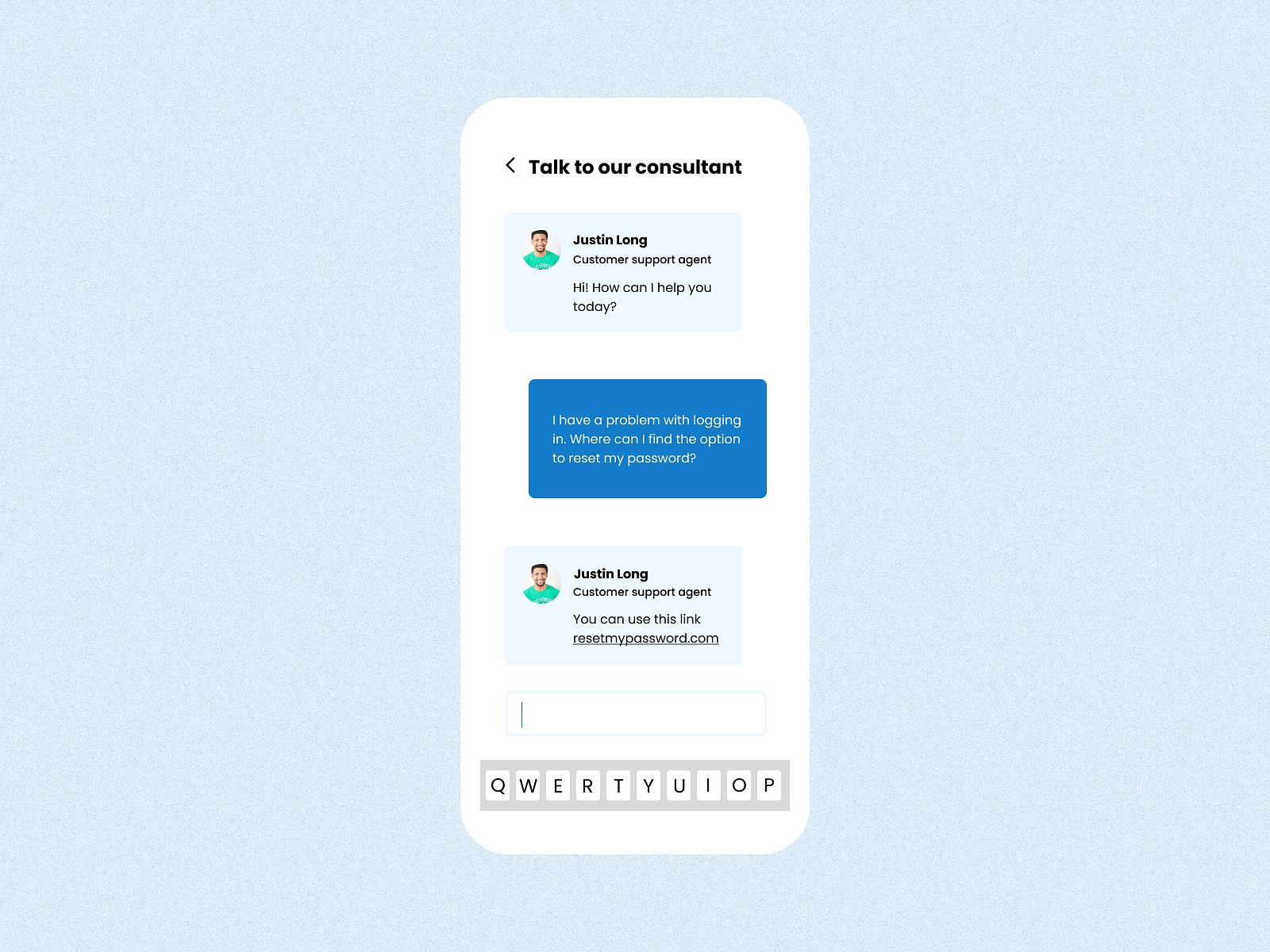 Chat UI design by Soundharya on Dribbble