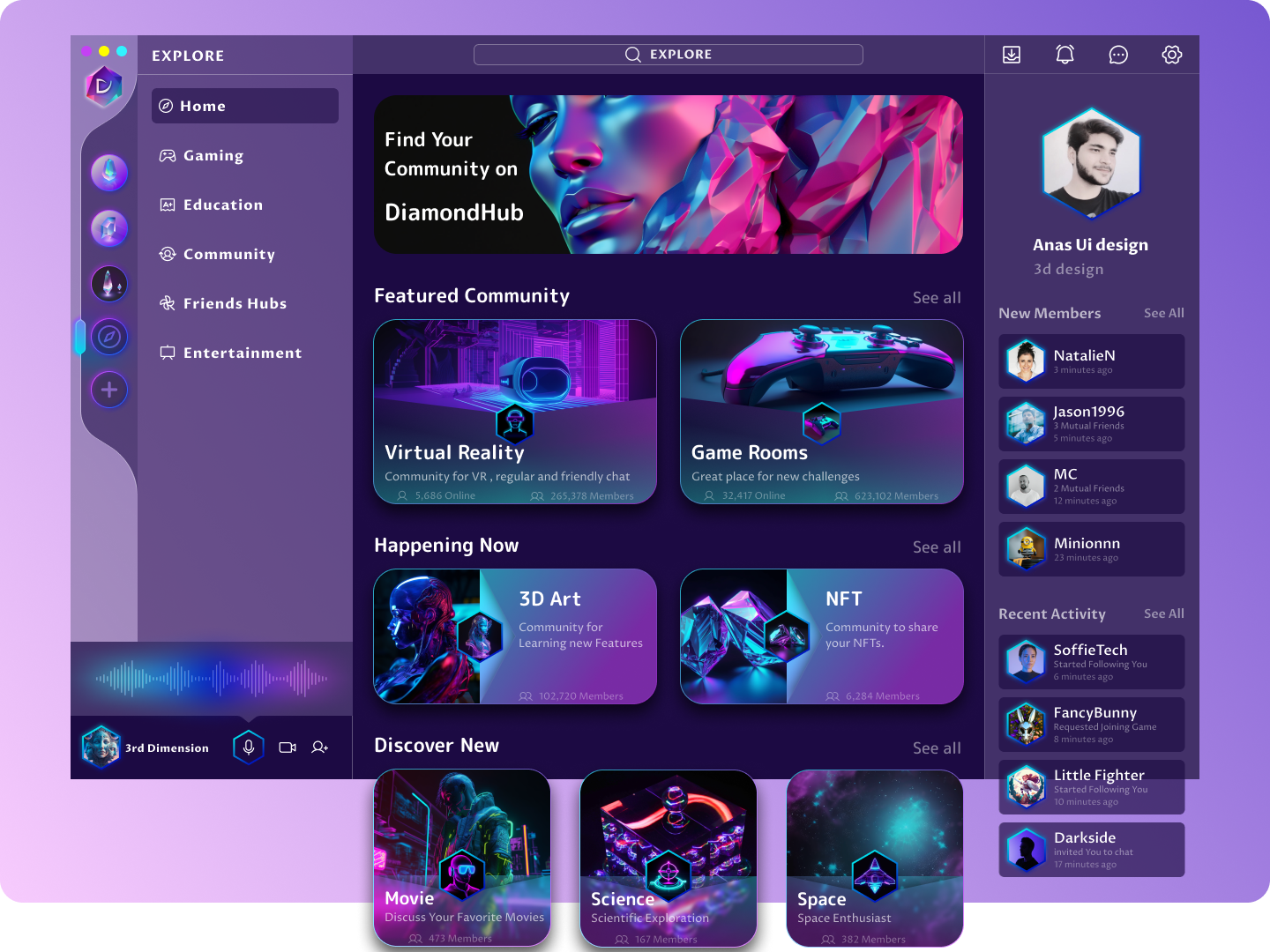 Web app design in figma by UI/UX Anas. on Dribbble