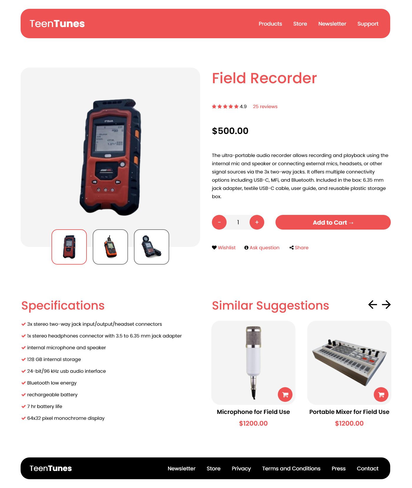 eCommerce Website Product Page Design by WebDesk Solution on Dribbble