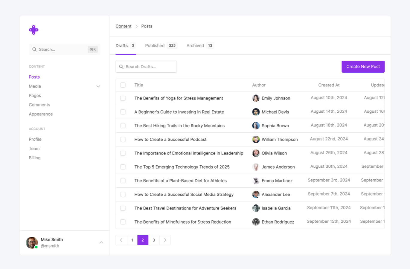 Mod - App Layout by Ryan Glover on Dribbble