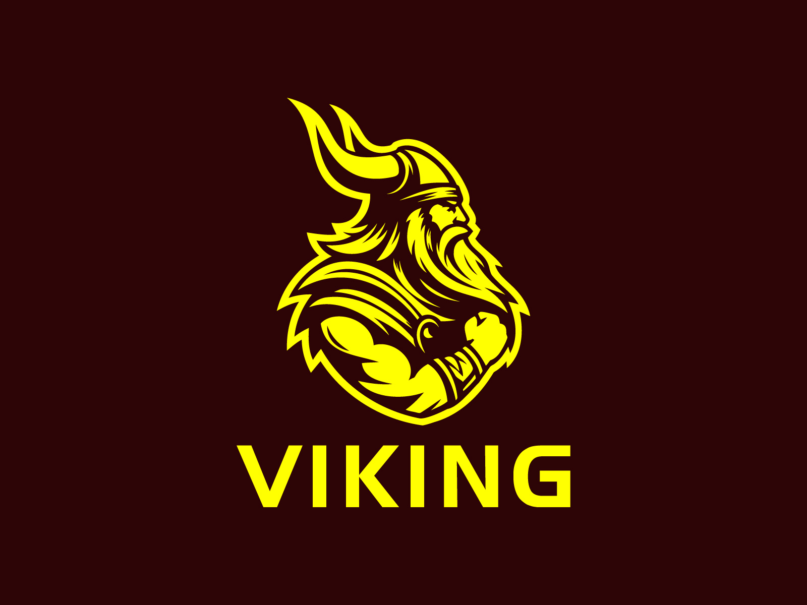 Viking Logo by Usman on Dribbble