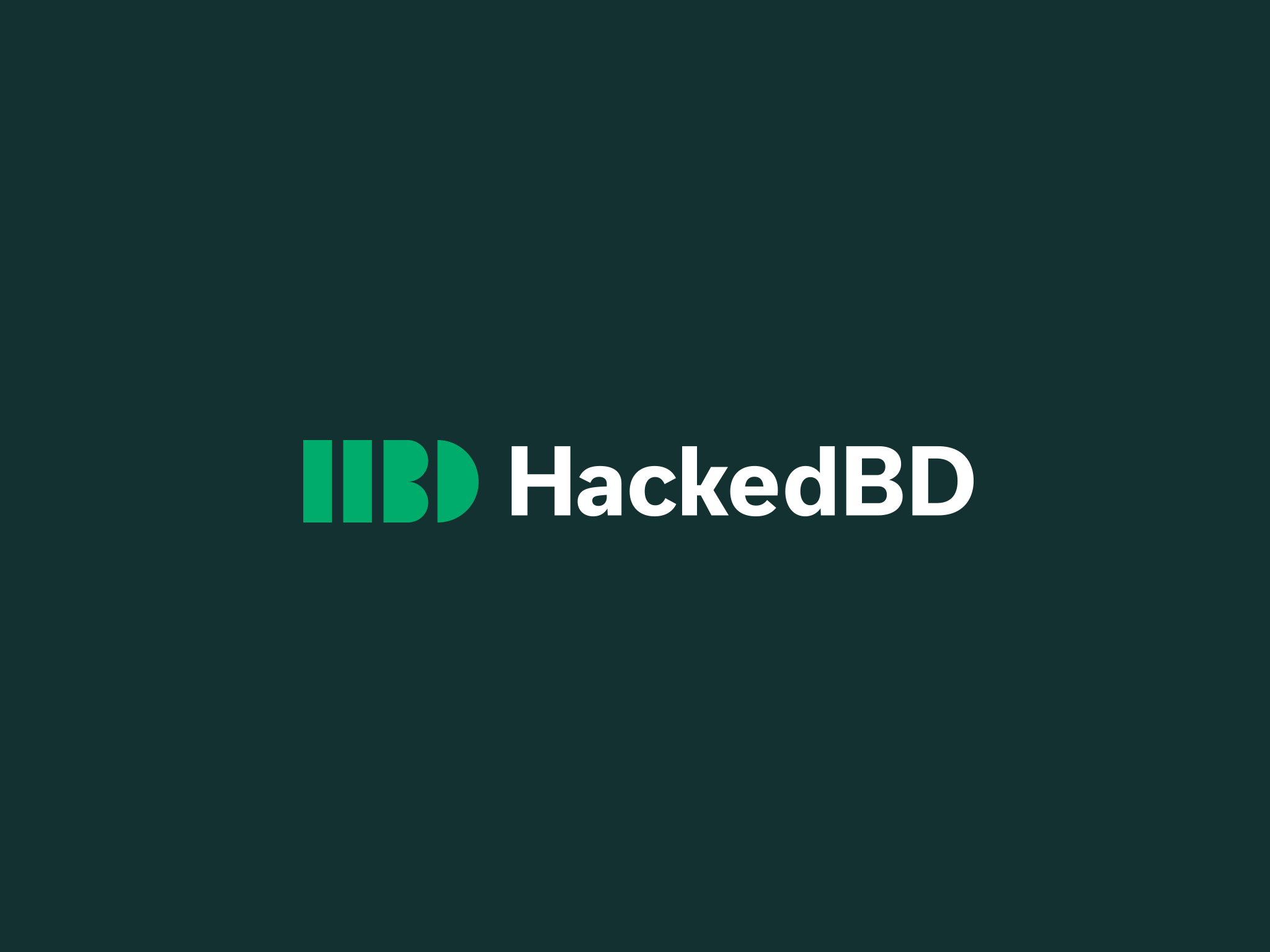 New Logotype for Hacked BD by Design Etiquette on Dribbble