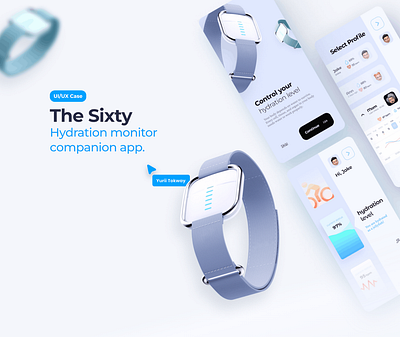 The Sixty - Hydration monitor companion app. by Yurii Tokway on Dribbble