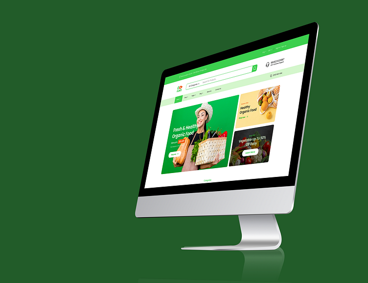 Grocery Shop Landing Page Design by Shifat Ahmed on Dribbble Grocery Shop Landing Page Design by Shifat Ahmed on Dribbble