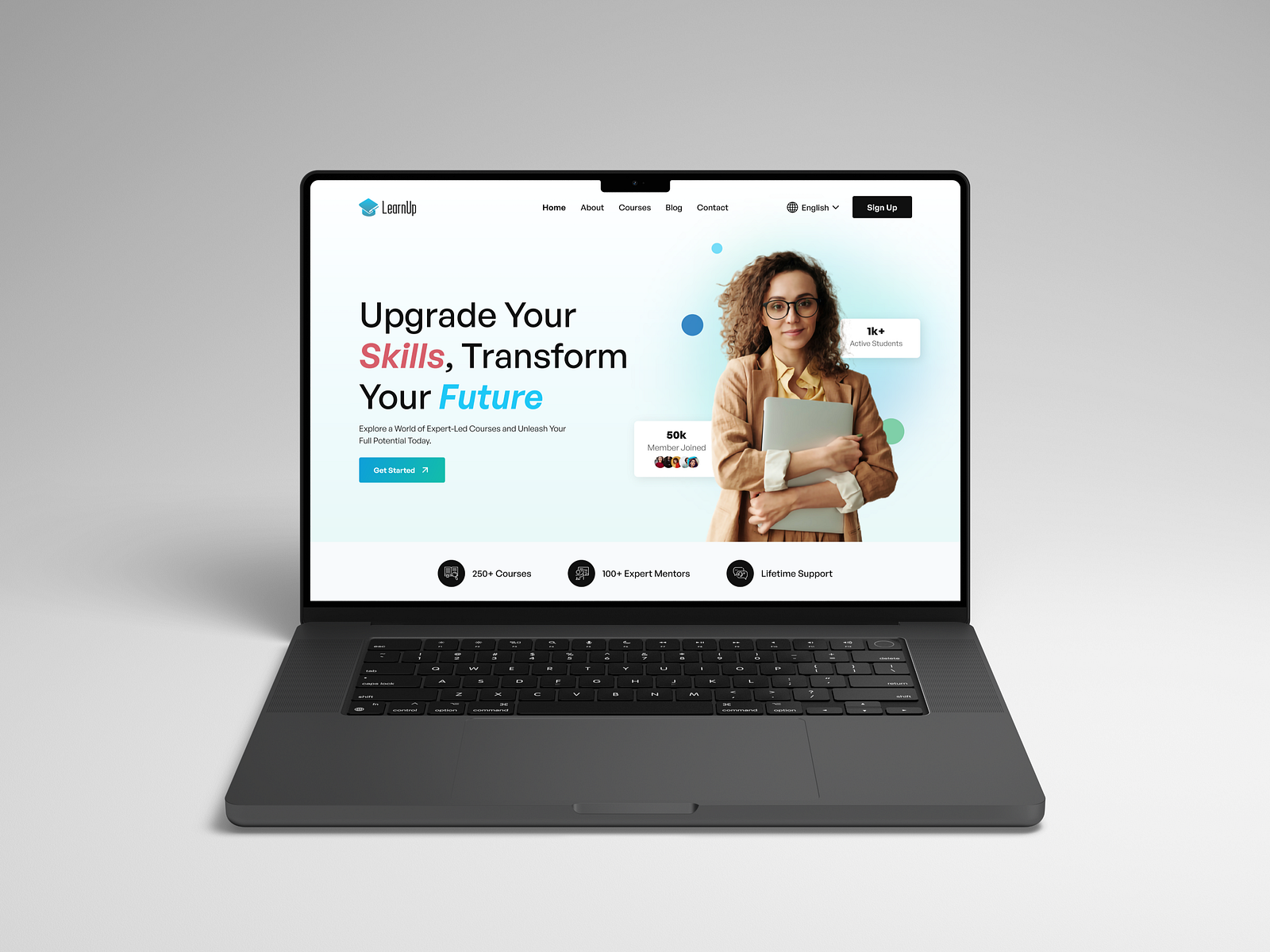 Edtech Home Page By Cubik Studio On Dribbble
