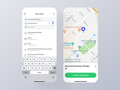 Add Location Mobile App Ui by UI Ants on Dribbble