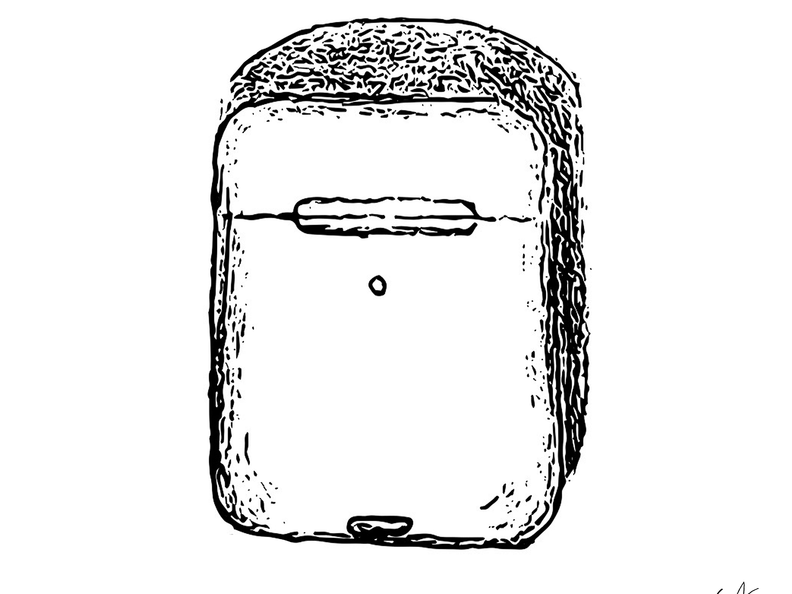 AirPods sketch by Malik Morrow on Dribbble