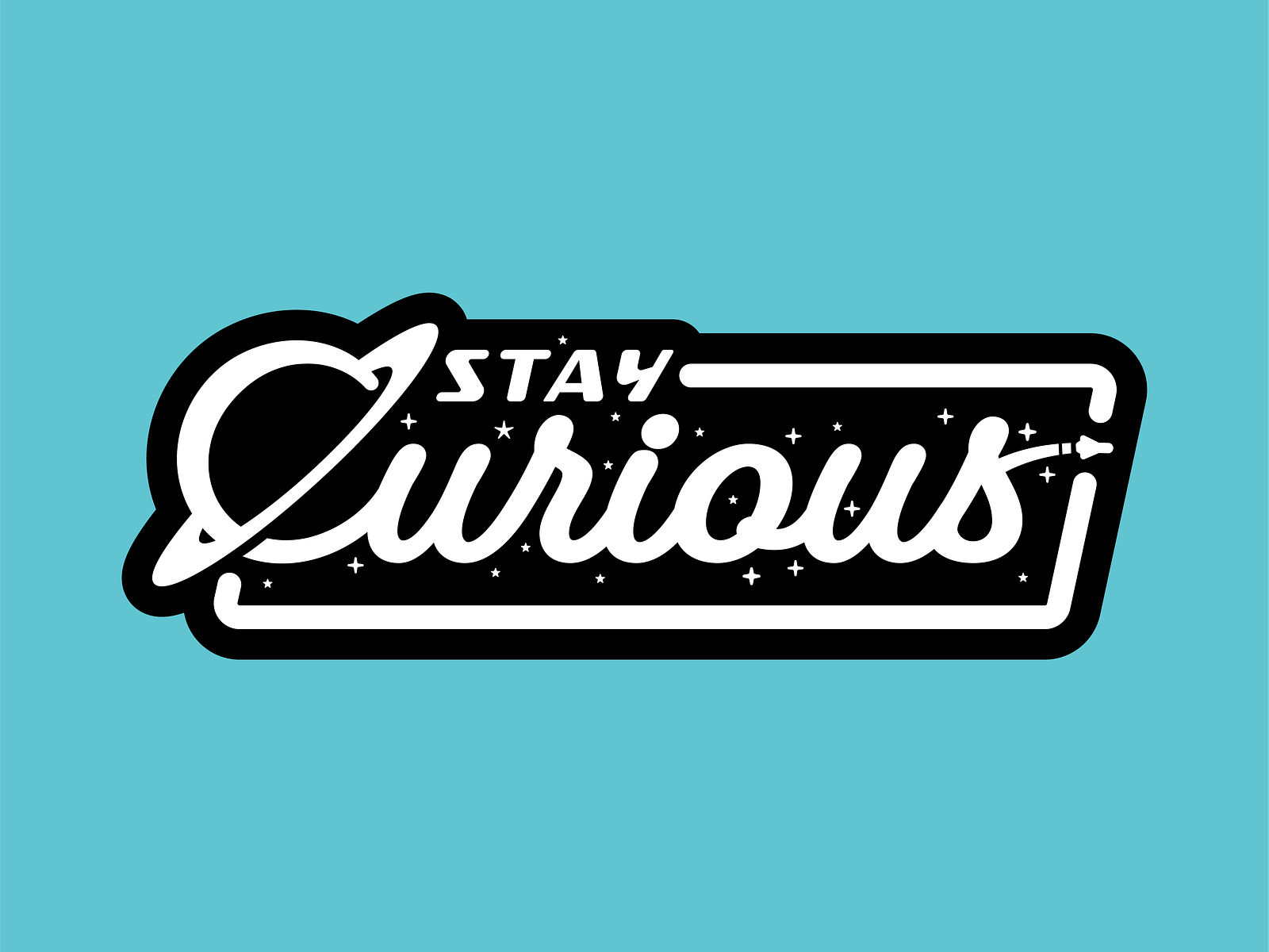 Stay Curious Logo Design by Jamie Ferrato on Dribbble