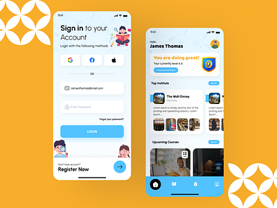 Learning App Design Ideas designs, themes, templates and downloadable ...