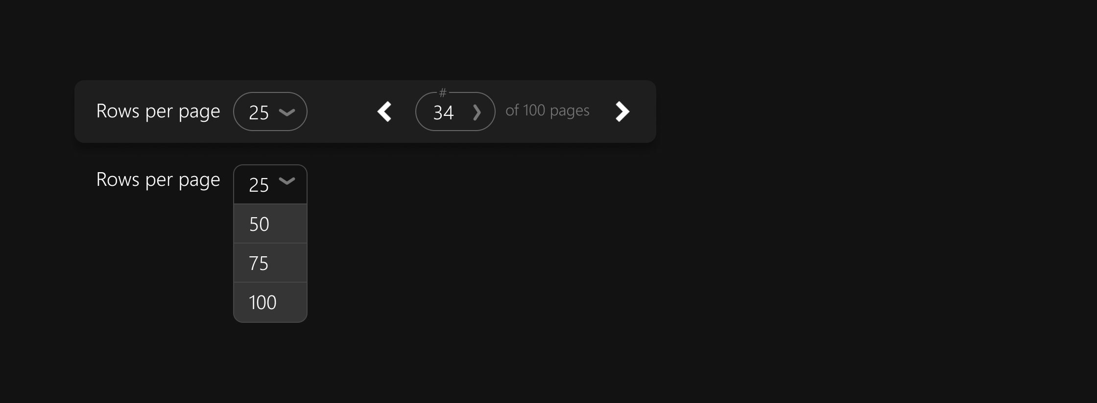 Pagination (Web & App) - UX/UI Design by Jerem Mathew | UX UI Designer ...