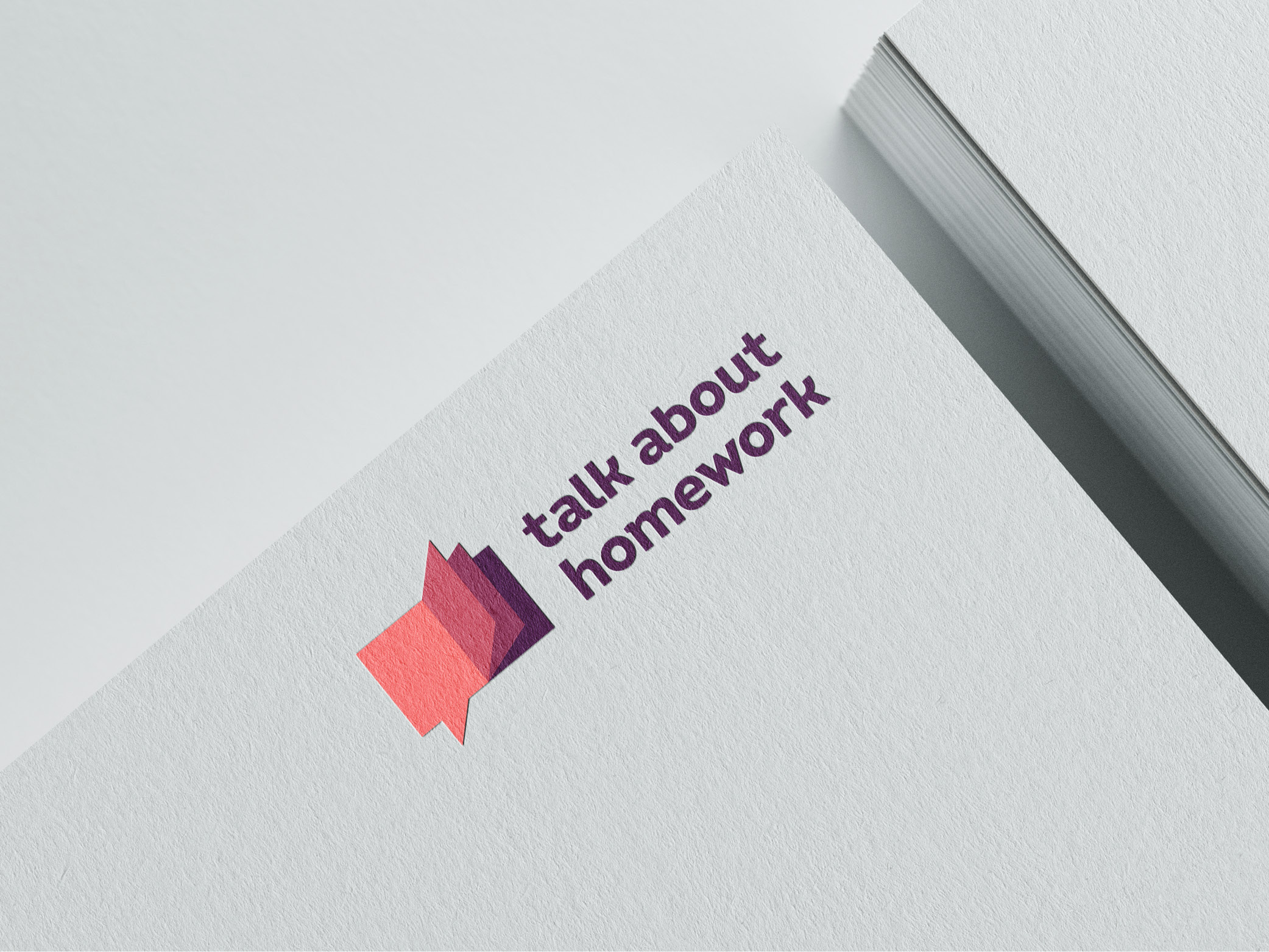 Talk about homework - Logo animation by Liss Jonatan Björklund on Dribbble