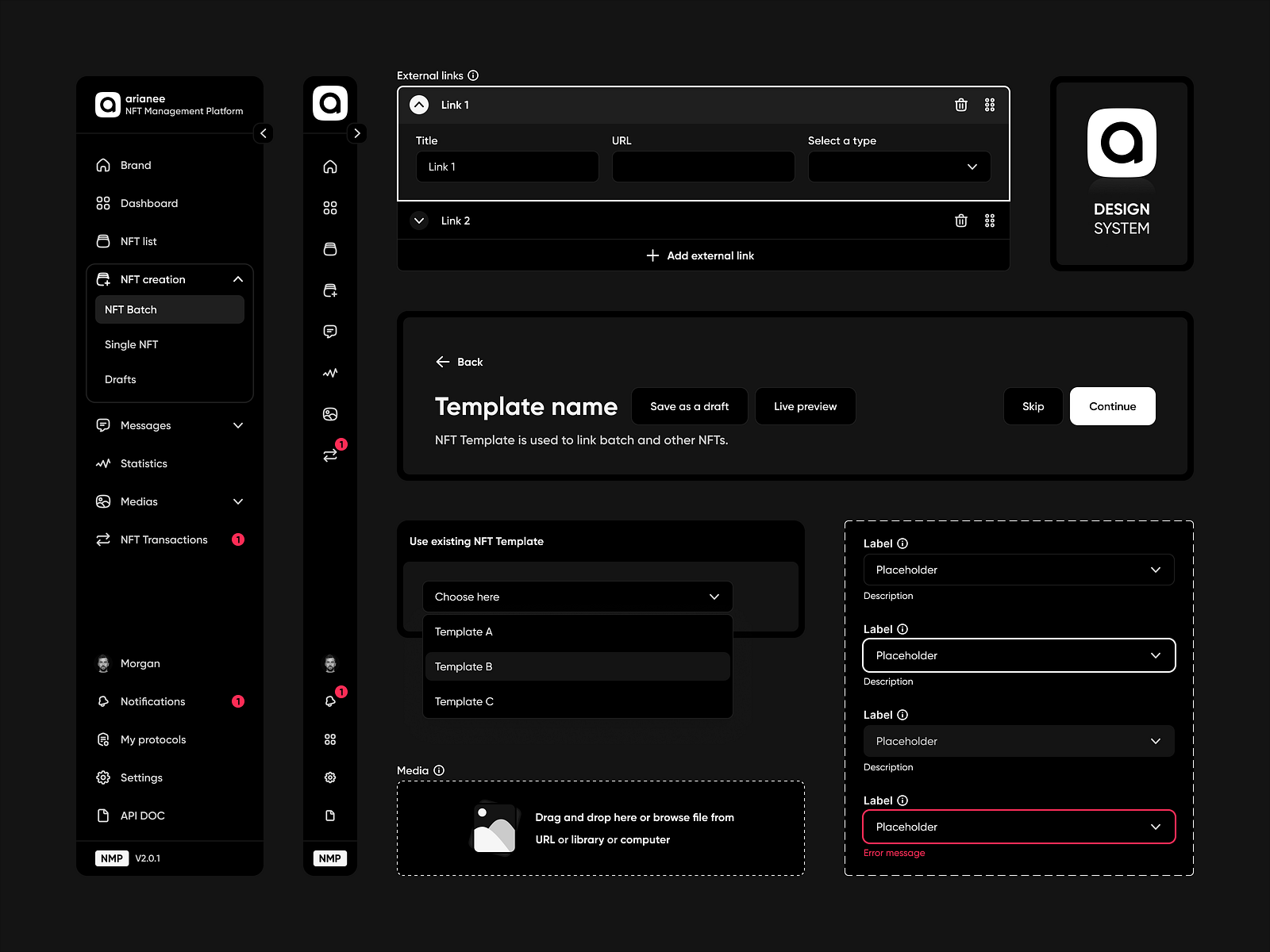 Web3 UI Kit 🔥 by Morgan Brabessa on Dribbble