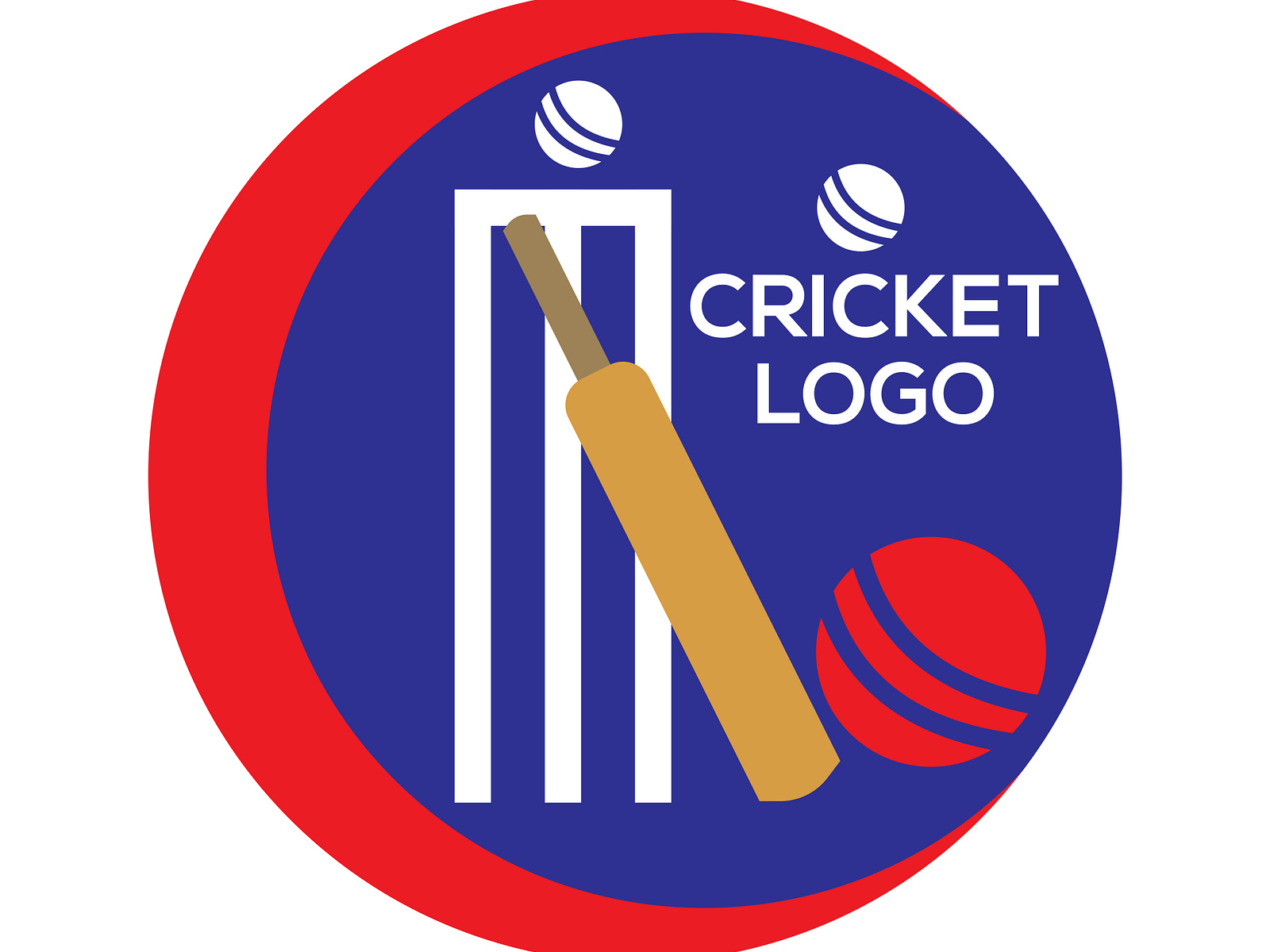 CRICKET LOGO DESIGN by Logo_Fresh on Dribbble